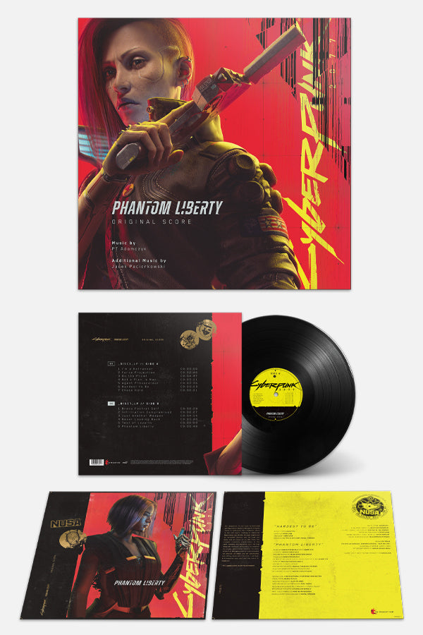 CYBERPUNK 2077 PHANTOM LIBERTY ORIGINAL SCORE LP – CD PROJEKT RED Gear Store - USA