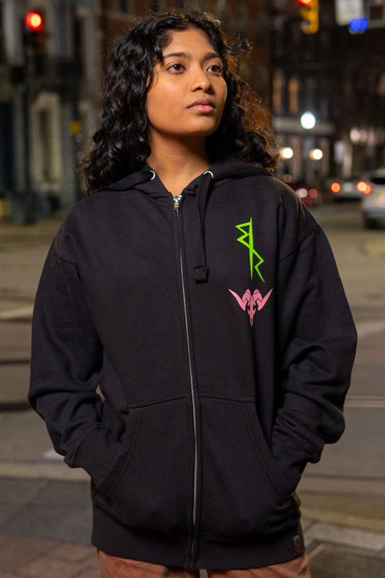 CYBERPUNK EDGERUNNERS REBECCA COLLAGE HOODIE – CD PROJEKT RED Gear ...