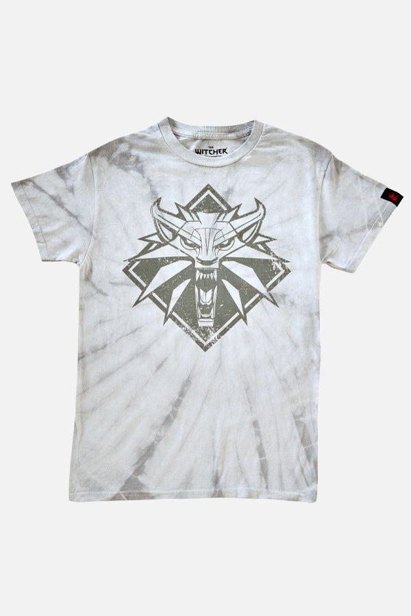THE WITCHER WOLFS HOWLING TIE-DYE TEE – CD PROJEKT RED Gear Store - USA