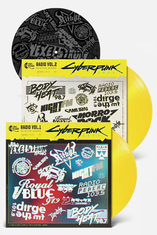CYBERPUNK 2077 NIGHT CITY RADIO DELUXE VINYL SET – CD PROJEKT RED Gear ...