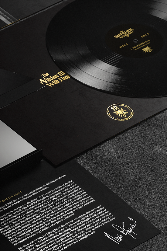 THE WITCHER 3 WILD HUNT OFFICIAL SOUNDTRACK DELUXE VINYL – CD PROJEKT ...