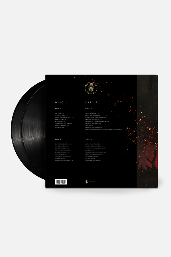 THE WITCHER 3 WILD HUNT OFFICIAL SOUNDTRACK STANDARD VINYL – CD PROJEKT ...