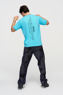 CYBERPUNK EDGERUNNERS DAVID BARCODE SPINE TEE – CD PROJEKT RED Gear ...