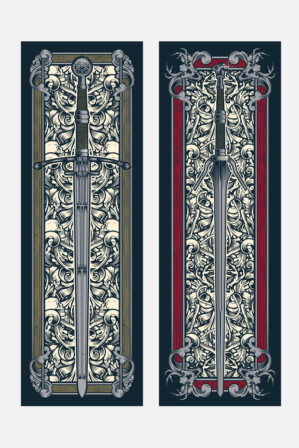 THE WITCHER STEEL AND SILVER LITHOGRAPH SET BY HYDRO74 – CD PROJEKT RED ...