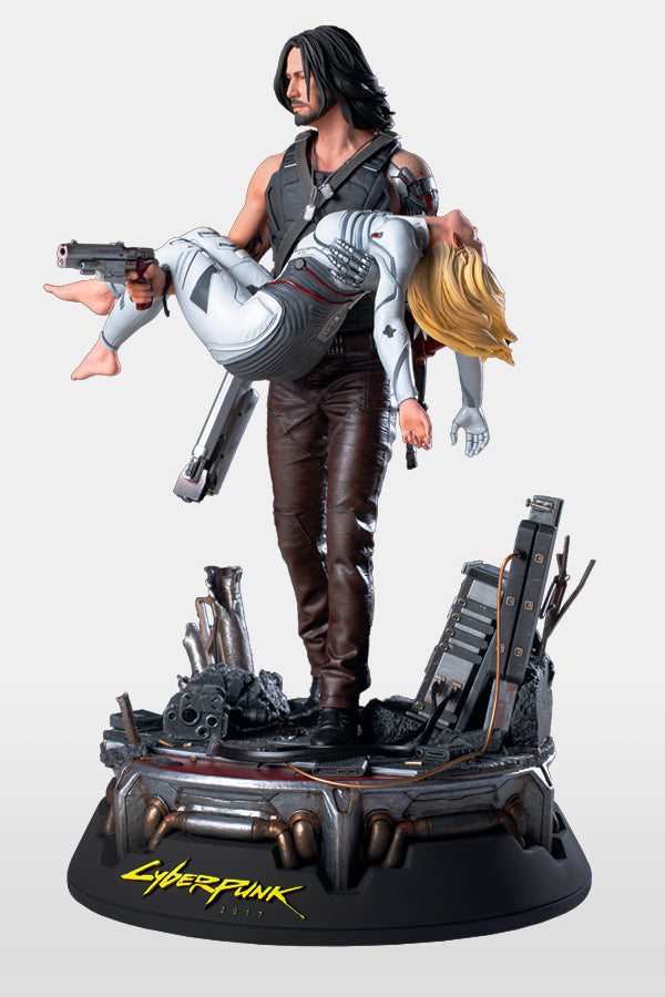 CYBERPUNK 2077 JOHNNY AND ALT FIGURE | CYBERPUNK Statue Collectibles ...