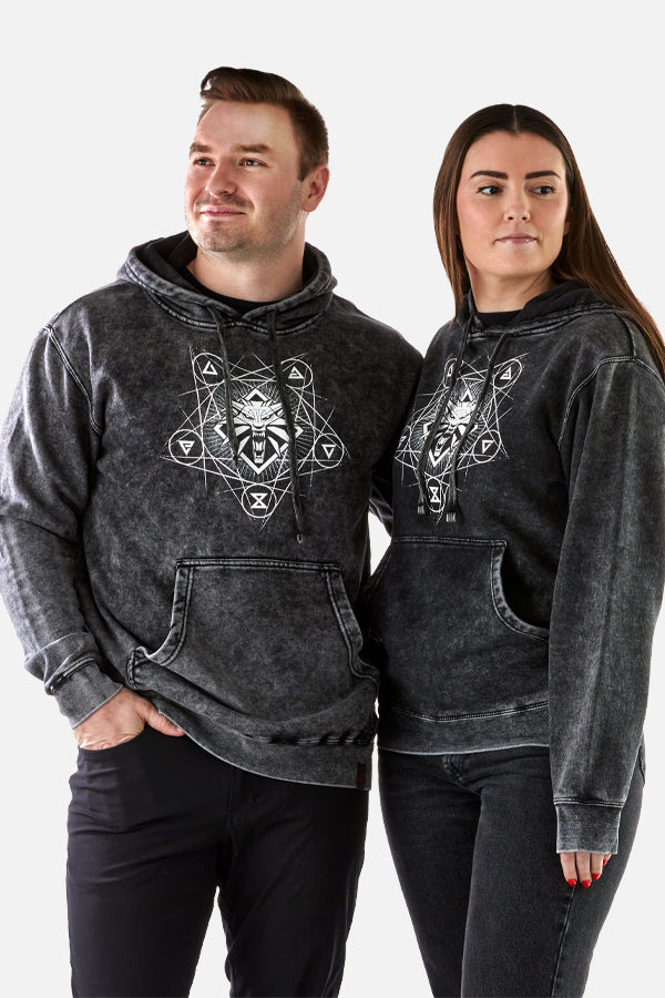 THE WITCHER WOLF AND SIGNS HOODIE – CD PROJEKT RED Gear Store - USA