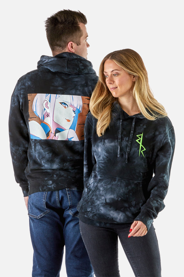CYBERPUNK EDGERUNNERS LUCY IN YOUR EYES HOODIE | Cyberpunk Hoodie – CD ...