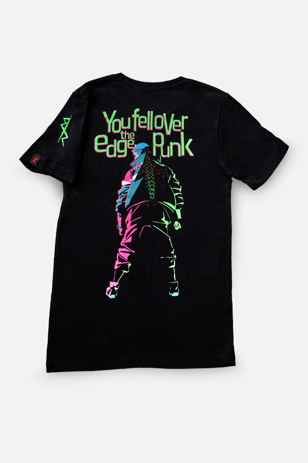 CYBERPUNK EDGERUNNERS NEON PUNK TEE | Cyberpunk T-Shirt – CD PROJEKT ...
